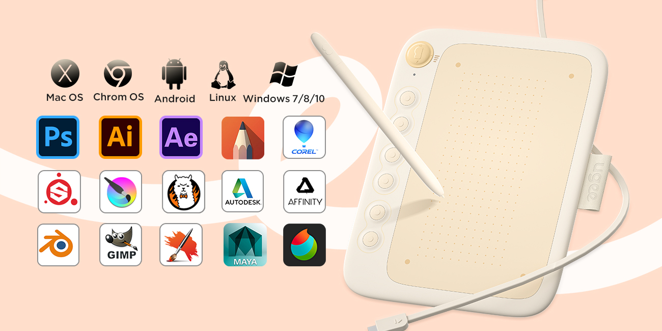 Ugee Drawing Tablets: Software Compatibility for Beginners | ugee