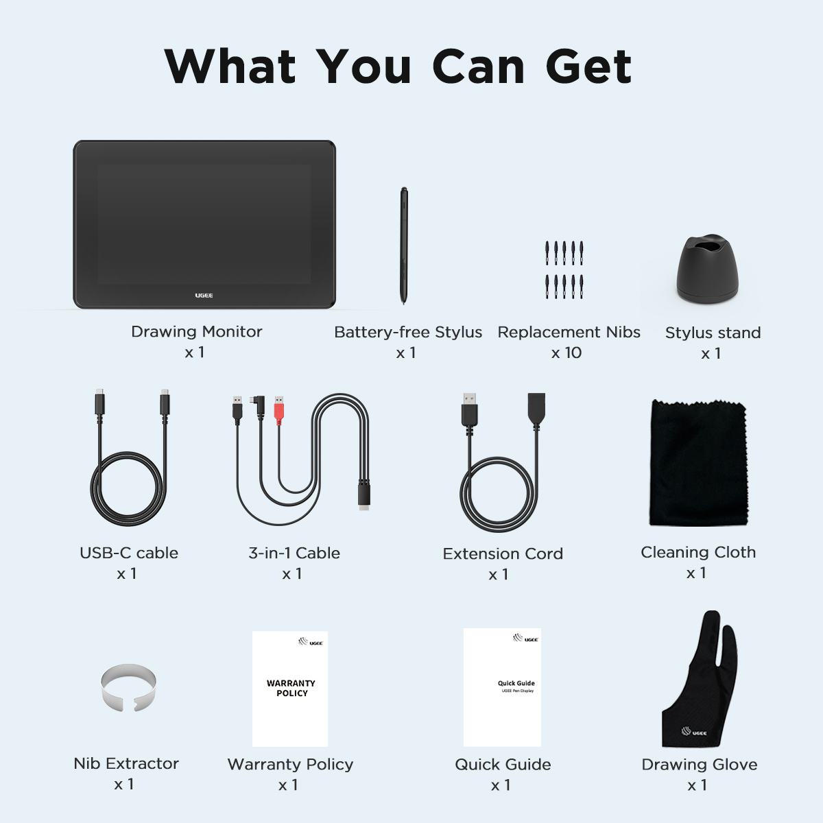 Drawing Monitor U1200 | Loja oficial ugee